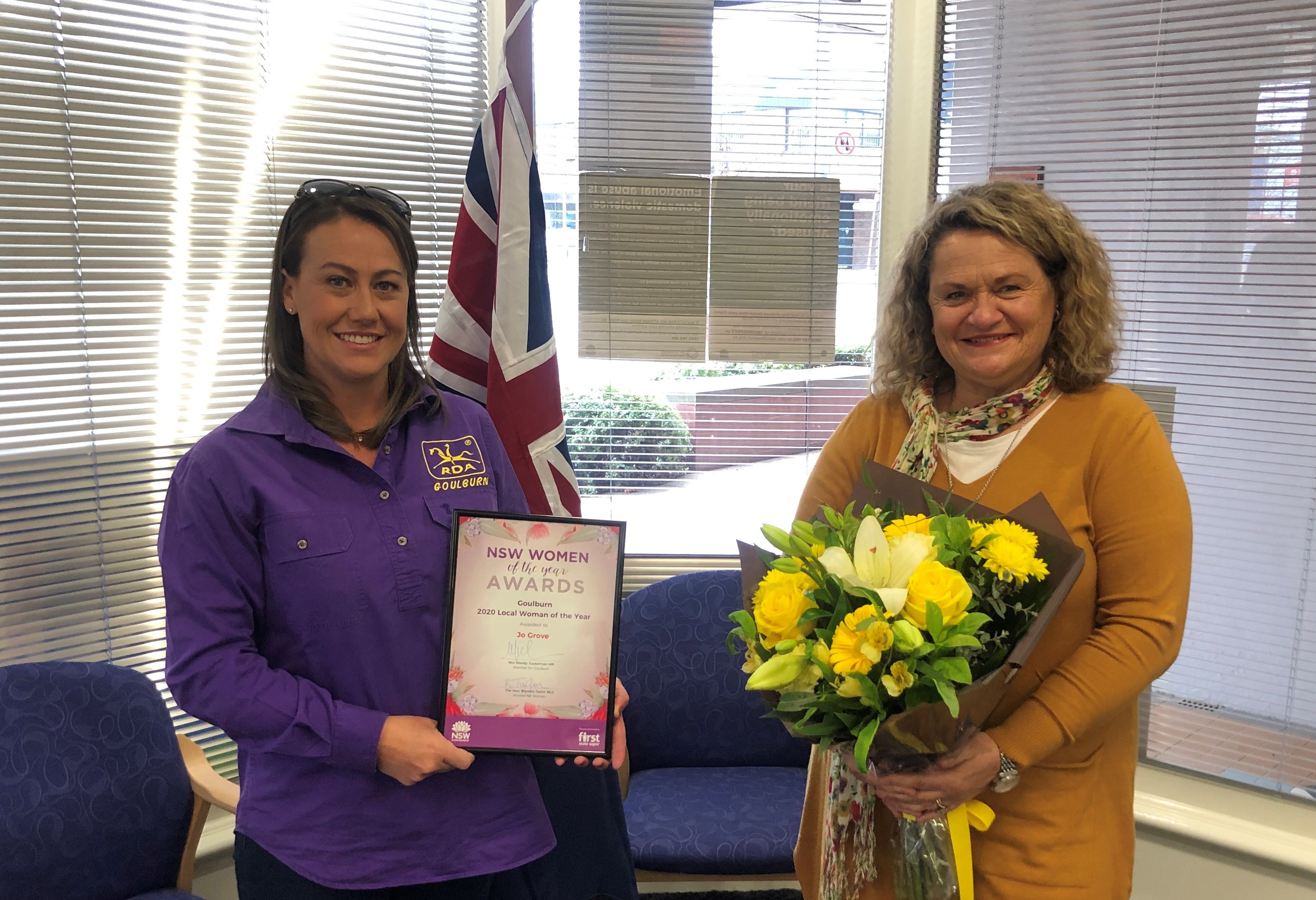 JO GROVE 2020 LOCAL WOMAN OF THE YEAR – WENDY TUCKERMAN