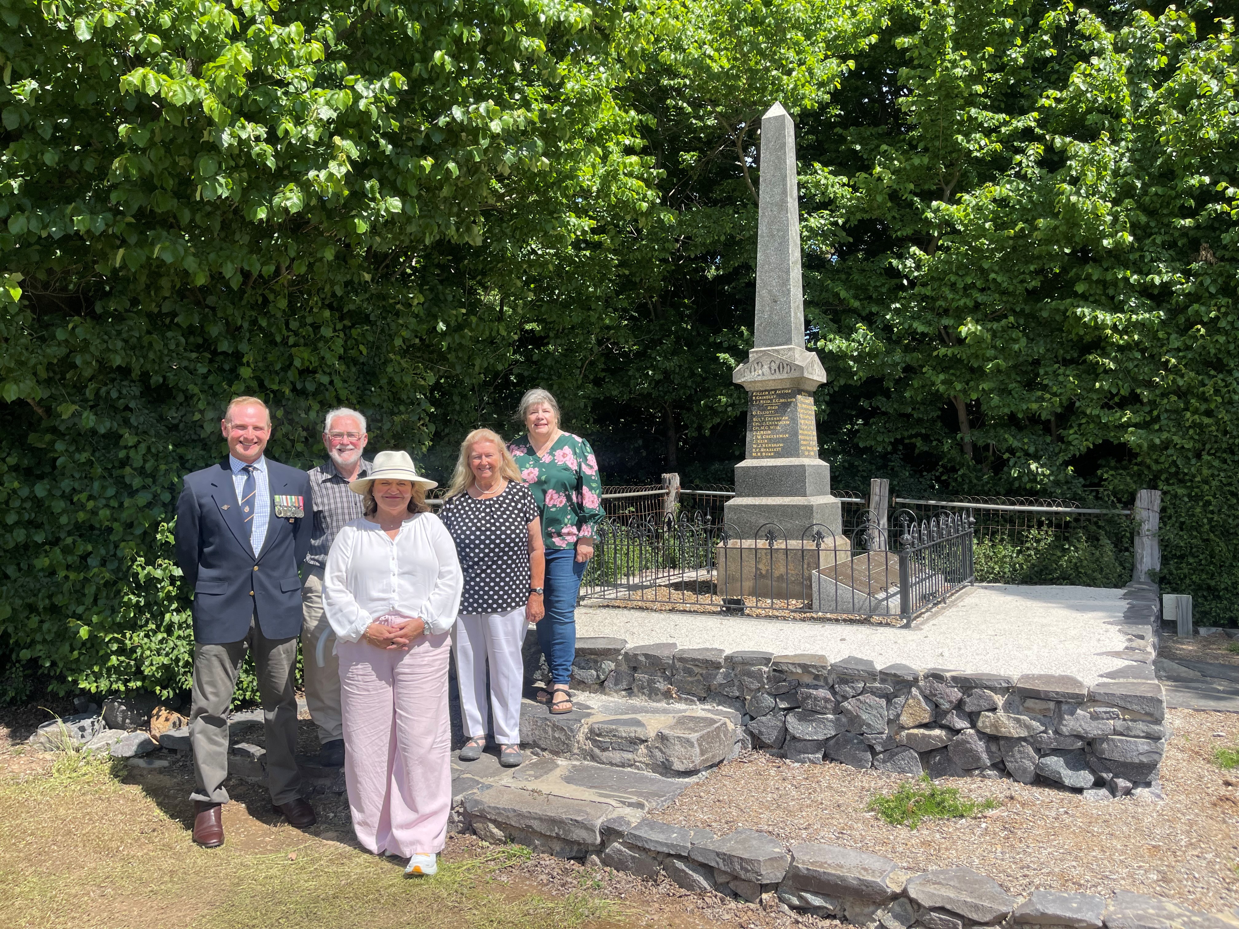 Funding Secured to Upgrade Gundaroo War Memorial – WENDY TUCKERMAN